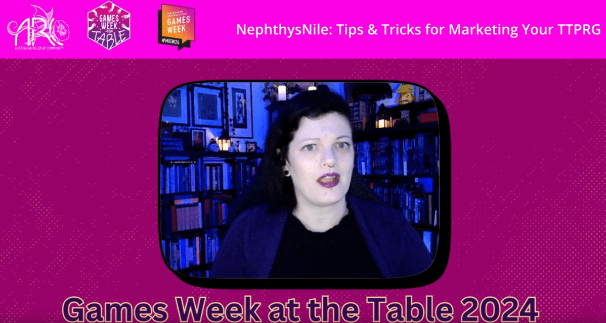 Marketing TTRPGs with the Australian Roleplay Community and Melbourne ...